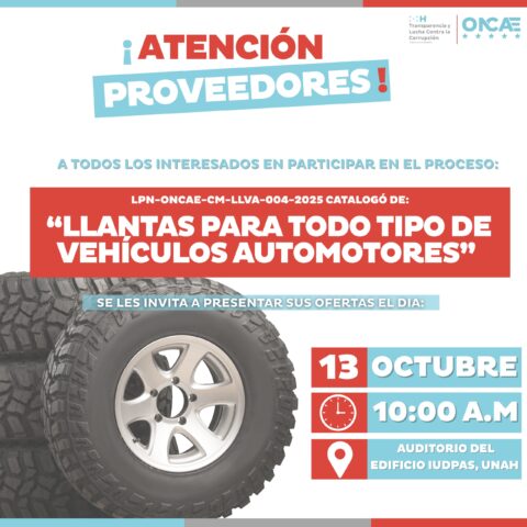 📢 ¡Atención Proveedores! SE LES INVITA A PARTICIPAR EN EL PROCESO LPN ...